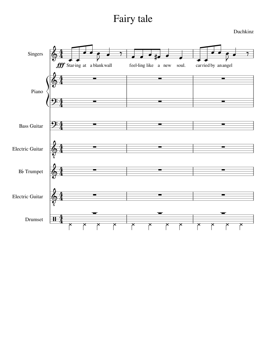 Fairy tale - piano tutorial