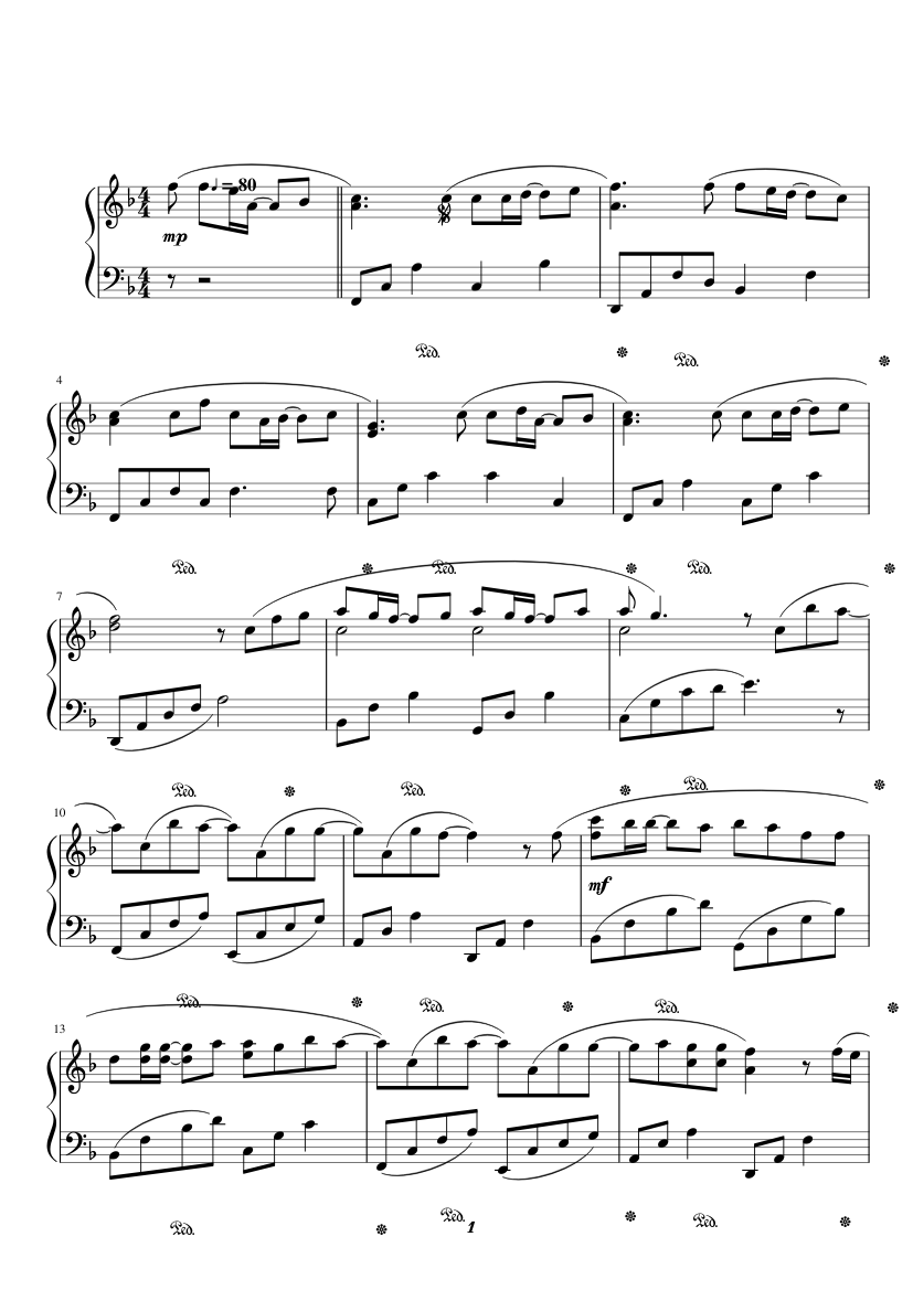 Love paradise - Kelly Chan Sheet Music for Piano (Solo) Easy | MuseScore.com