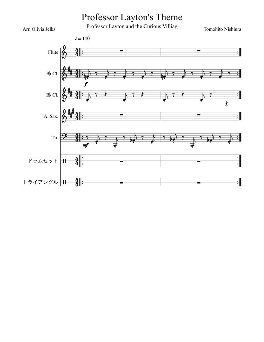 Professor Layton's Theme - piano tutorial