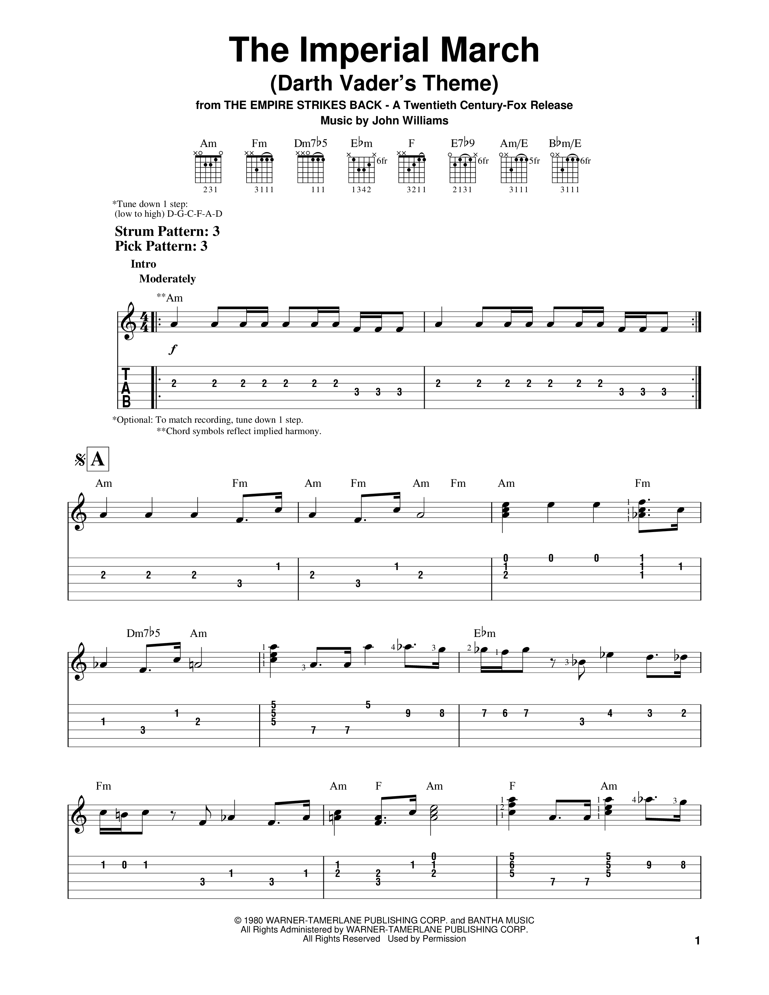 Play Official version of The Imperial March Sheet Music by John ...