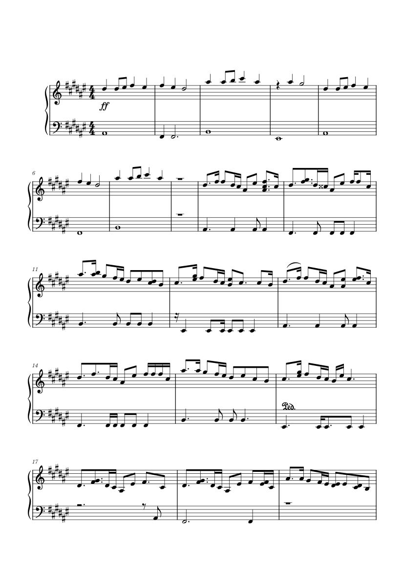 Empire – Ogryzek Arranged by AkkaneeCW and Trevor Hades Sheet Music for ...