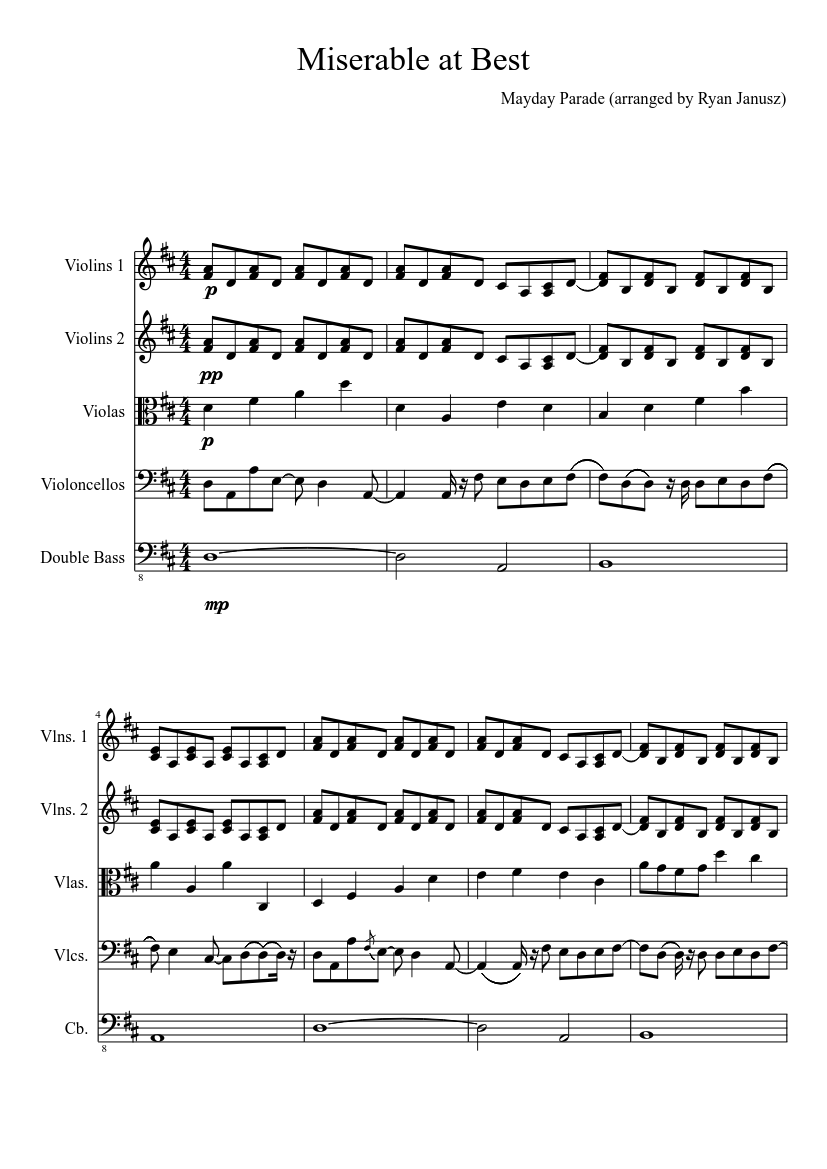 Stay Mayday Parade Tabs
