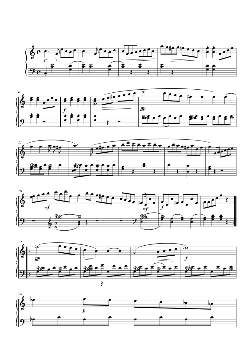 Sonatina Op.55 No.1 I. Allegro – Friedrich Daniel Rudolf Kuhlau ...