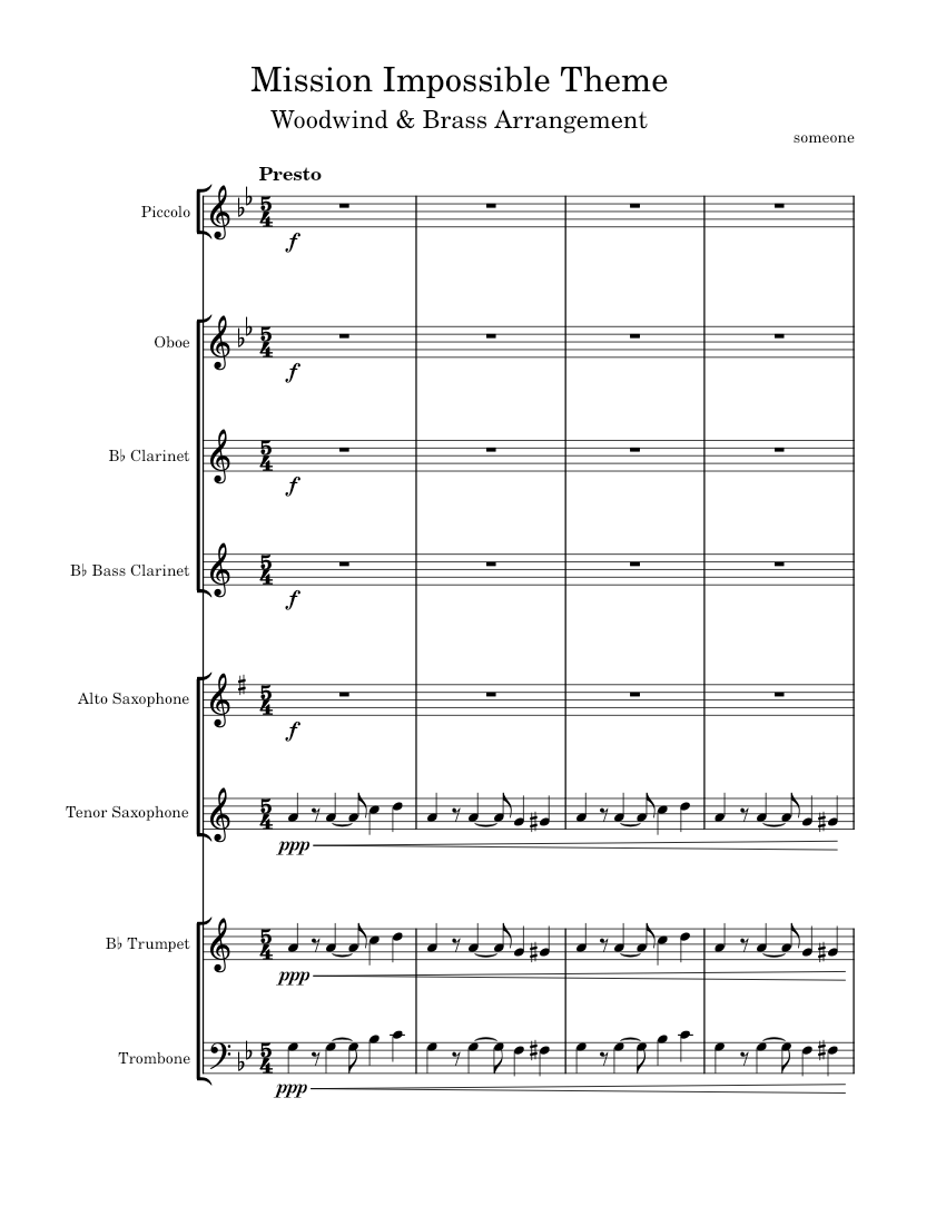 Mission Impossible Theme – Lalo Schifrin Mission Impossible Theme ...