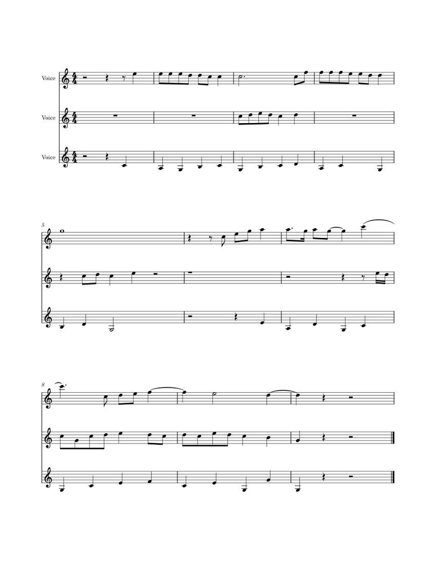 7e0952f5341dc866362ed973872e9648c15716cc Sheet music for Vocals (Solo ...