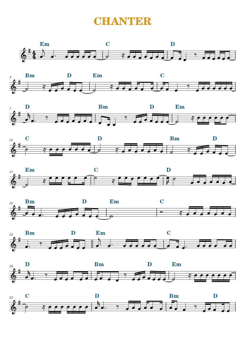 Chanter – Florent Pagny Sheet Music with Chords for Piano (Solo ...