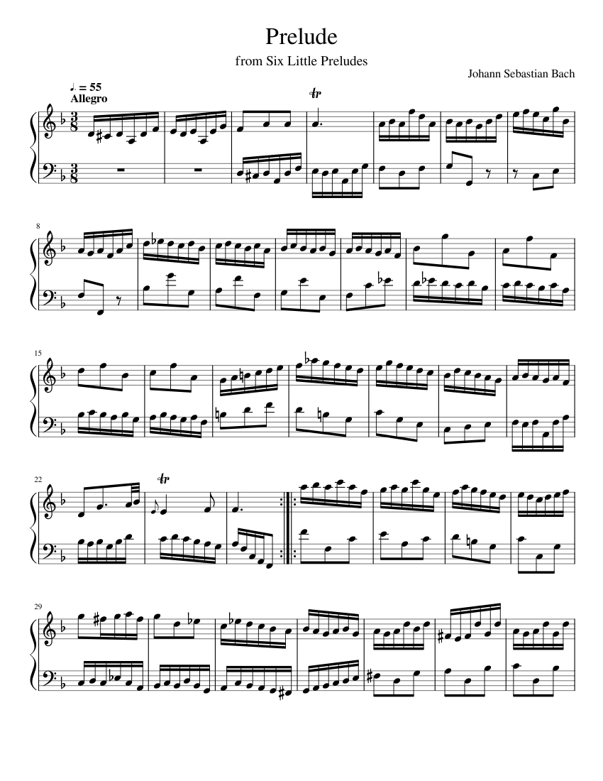 Prelude Sheet music for Piano (Solo) Easy | Musescore.com