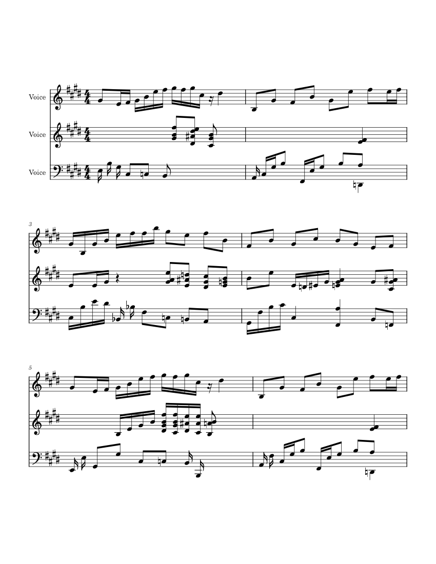 09d5079773ae5f3148a5c7178fac11c8c458c5e7 Sheet music for Vocals (Choral ...