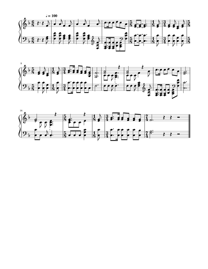 With outstretched hands and pleading tone - piano tutorial