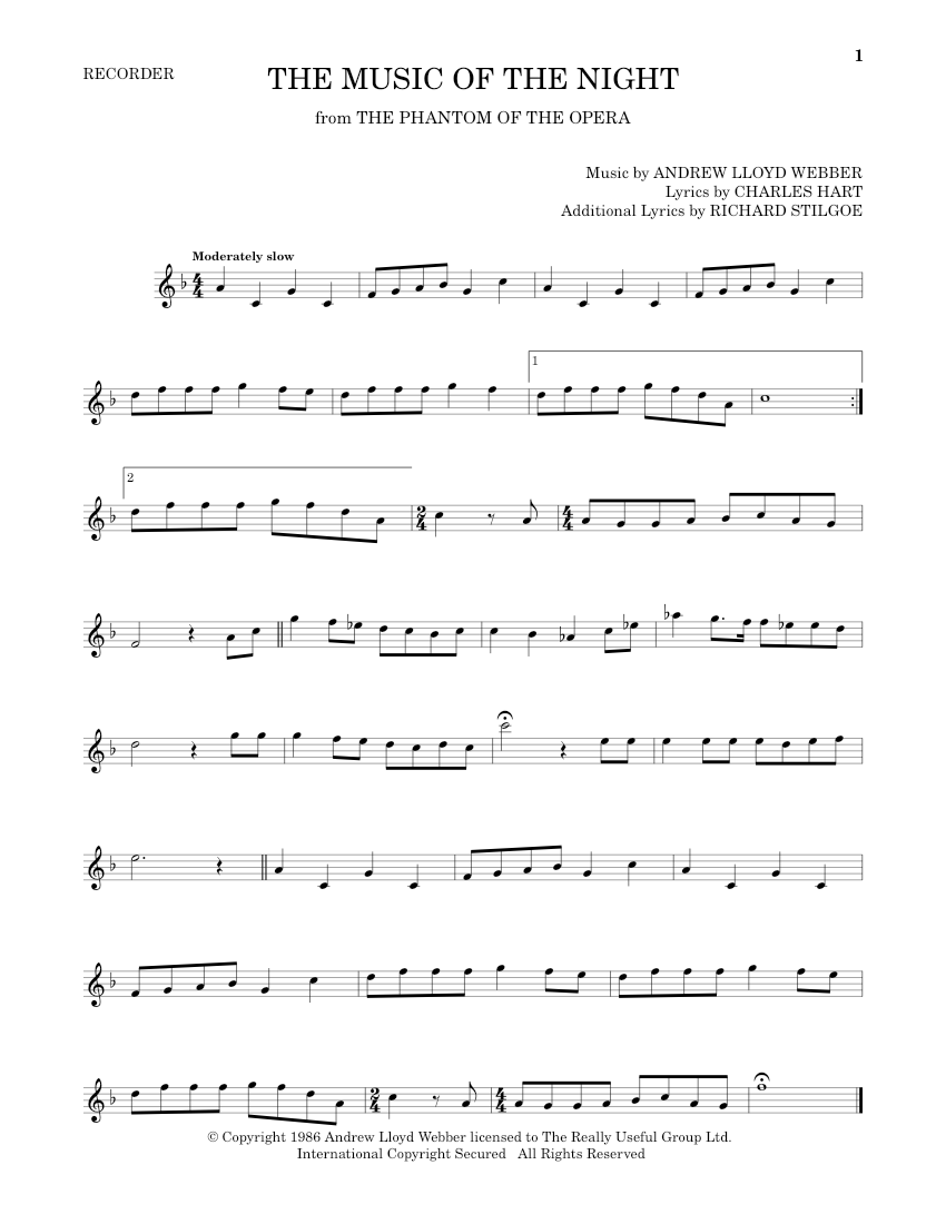 Play Official version of The Music Of The Night (from The Phantom Of ...
