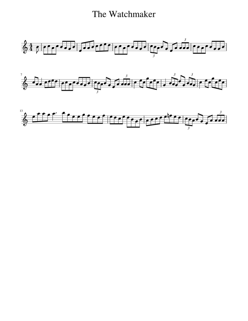 The Watchmaker - piano tutorial