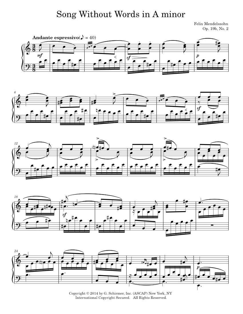 song-without-words-in-a-minor-op-19-no-2-sheet-music-for-piano-by