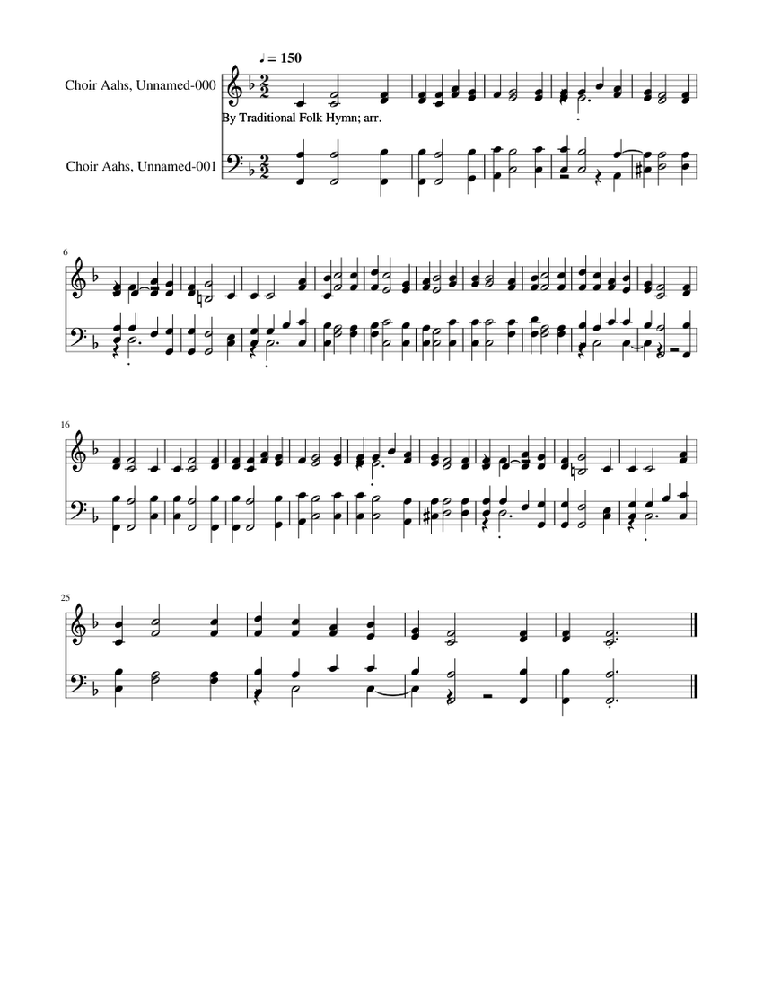 Jacob's Vision Sheet music for Vocals (Choral) | Musescore.com
