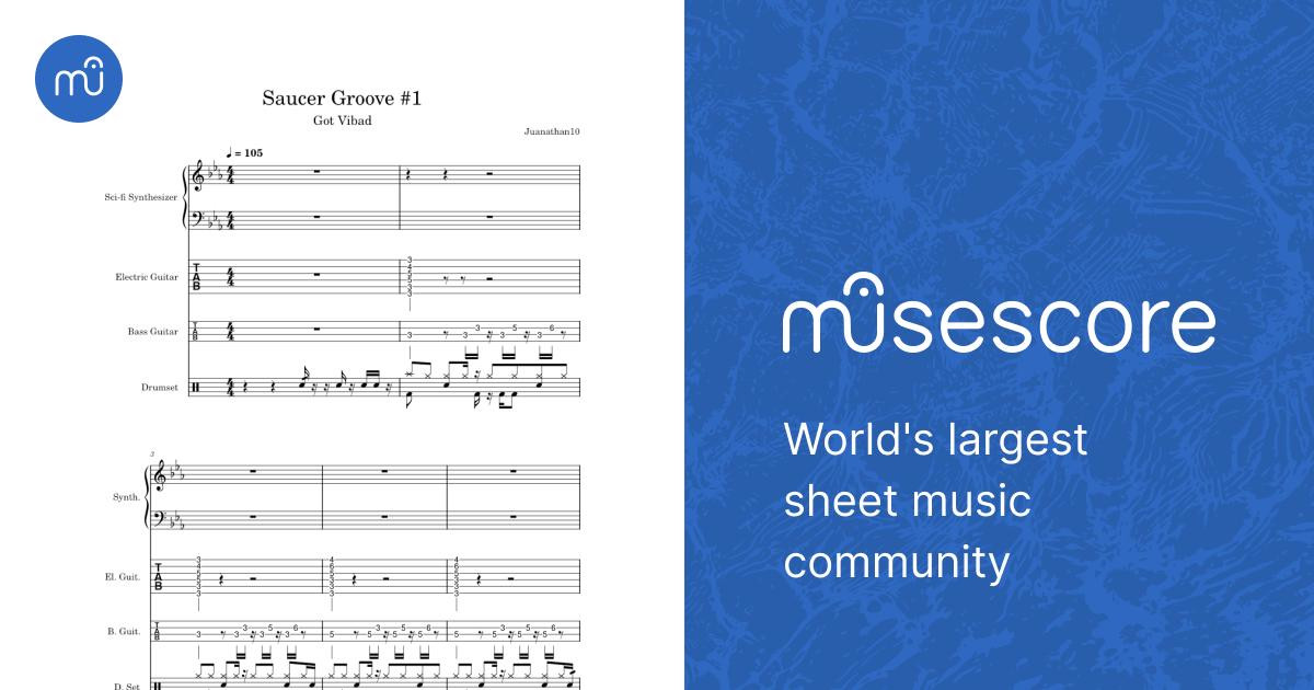Saucer Groove 1 - piano tutorial