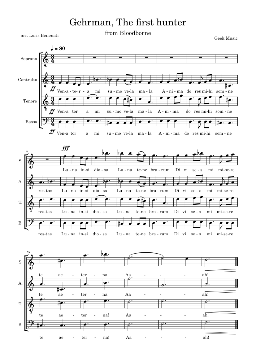 Gehrman, The First Hunter – Misc Computer Games Gehrman, The first ...