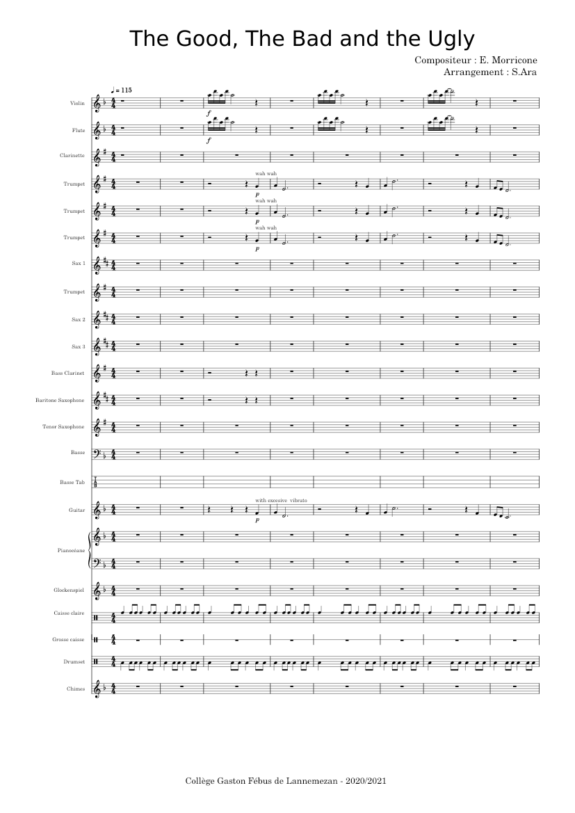 The good, the bad and the ugly – Ennio Morricone The Good The Bad And ...