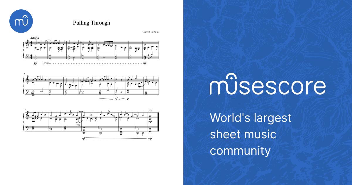Pulling Through - piano tutorial