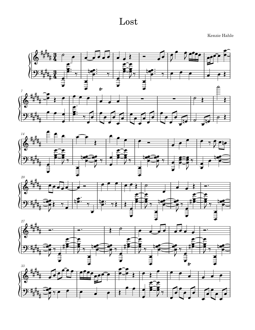 Fatality Sheet music for Piano (Solo) Easy | Musescore.com