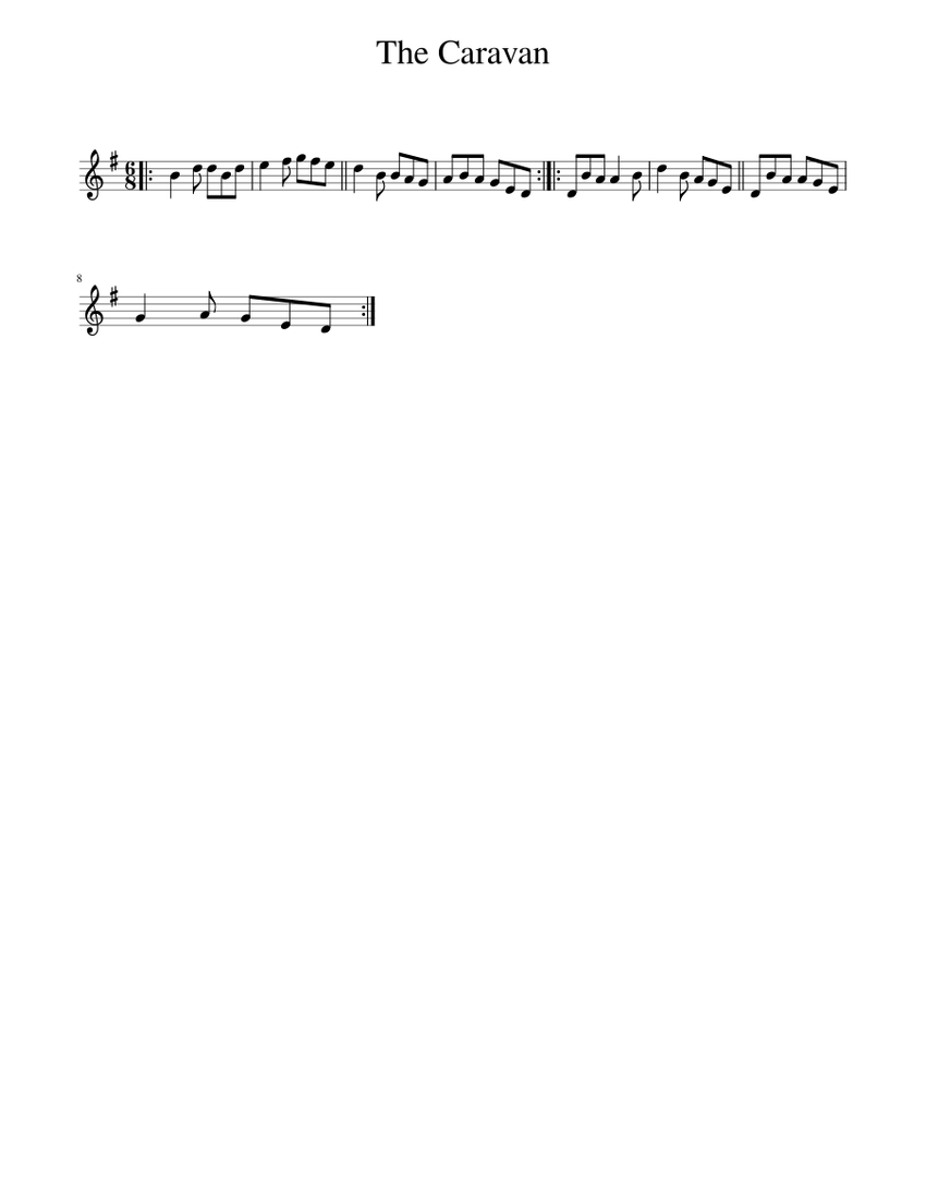 The Caravan Sheet music for Piano (Solo) | Musescore.com