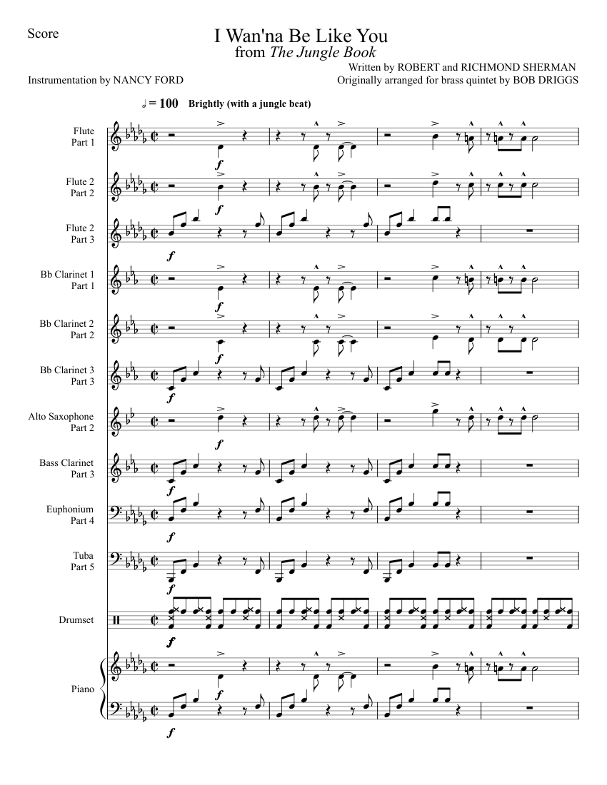 I Wanna Be Like You (from The Jungle Book) - Robert and Richmond ...