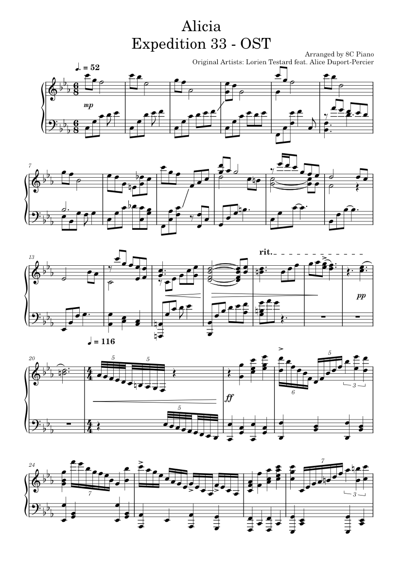 Alicia - Clair Obscur: Expedition 33 – Lorien Testard, Alice Duport ...