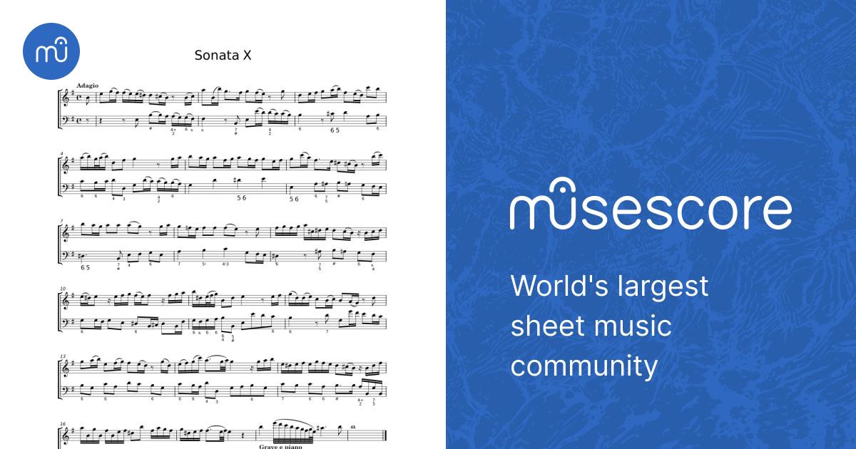 L´Alphabet de Musique Sheet music for Flute, Cello (Mixed Duet ...