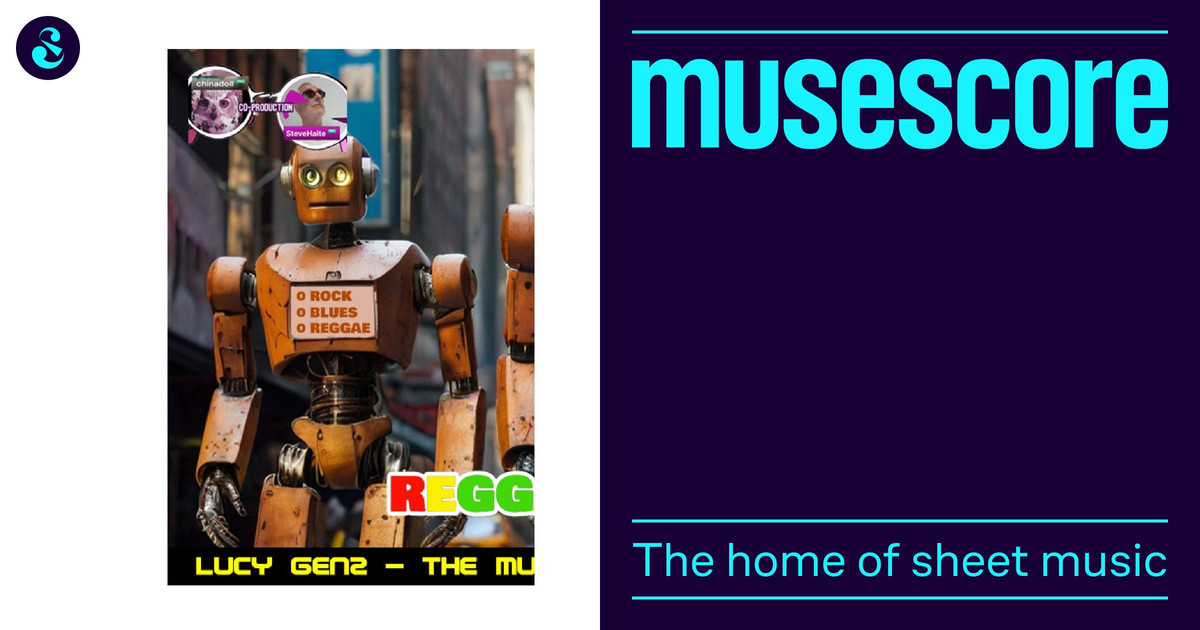 Reggae Robots (Gen0) – chinadoll & stevehaite Sheet music for Organ ...