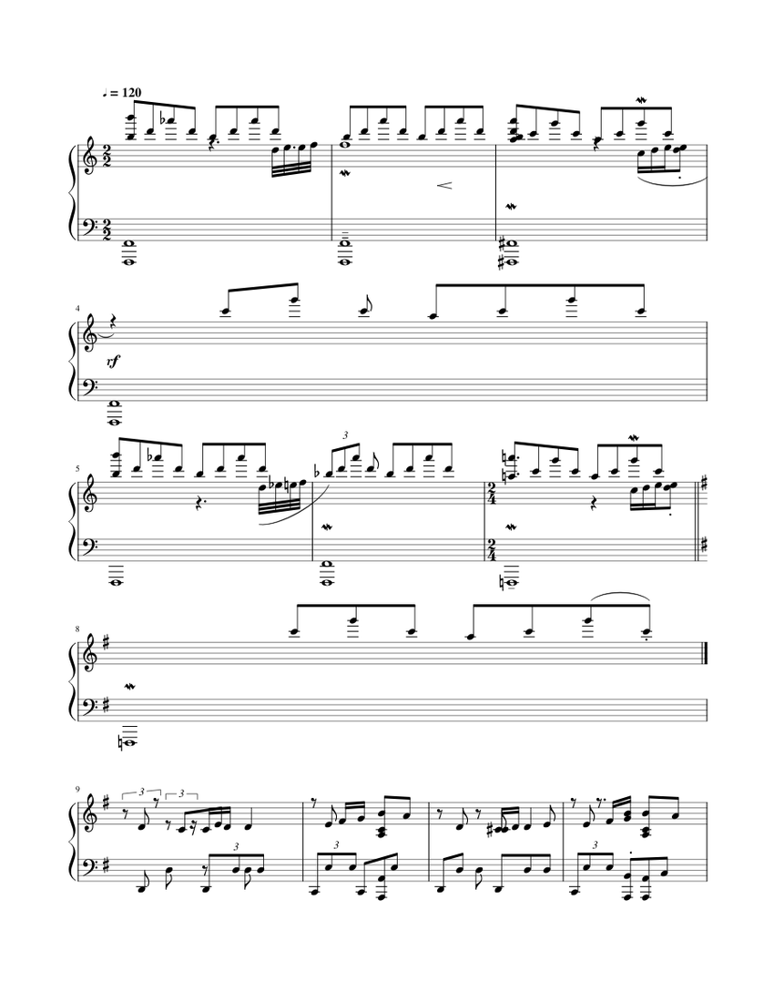 conan 3 Sheet music for Piano (Solo) | Musescore.com