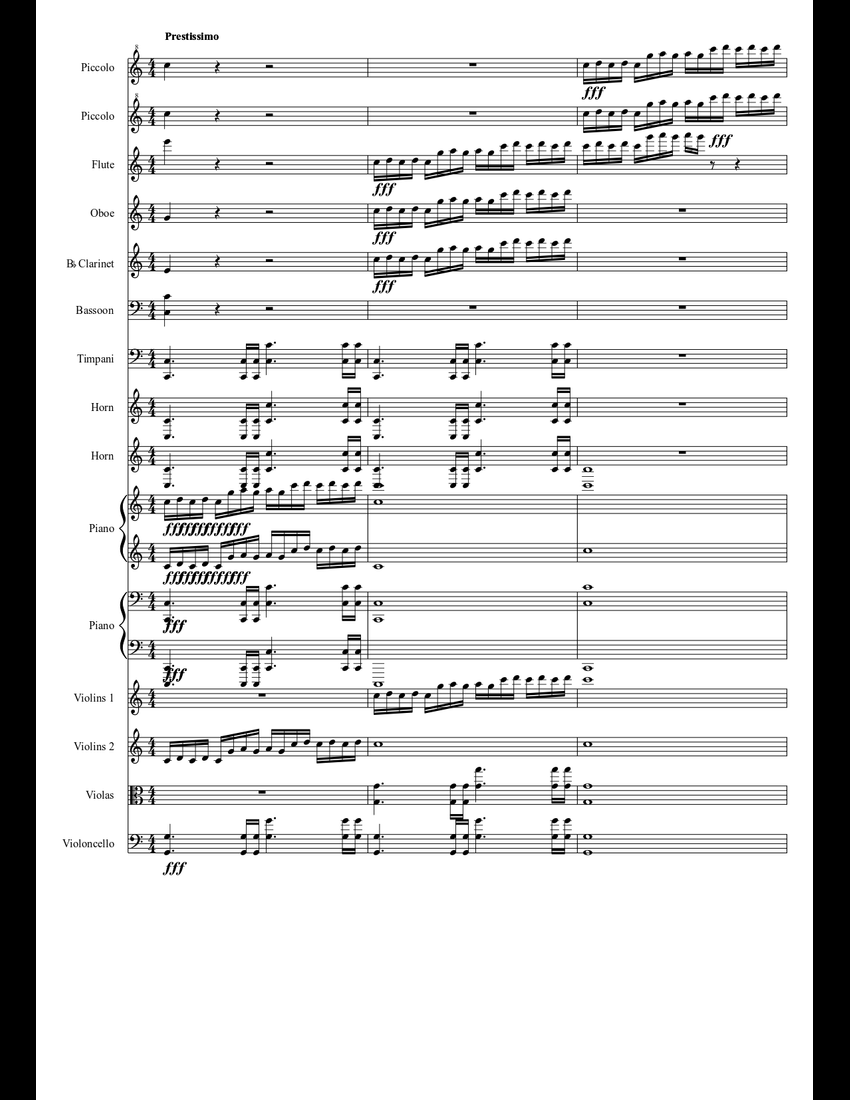 My Composition sheet music download free in PDF or MIDI