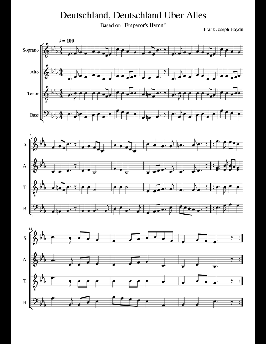 Deutschland Uber Alles Lyrics