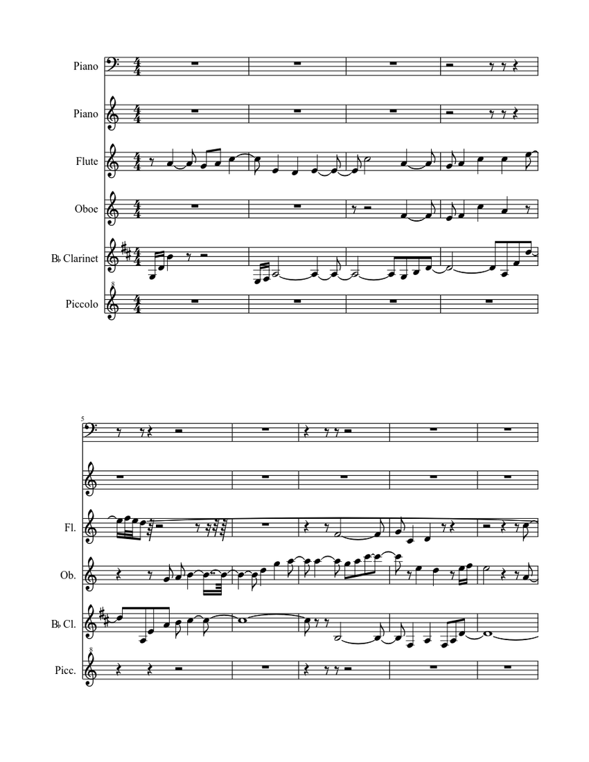 For the Dancing and the Dreaming Sheet music for Piano, Flute, Oboe, Clarinet & more instruments ...