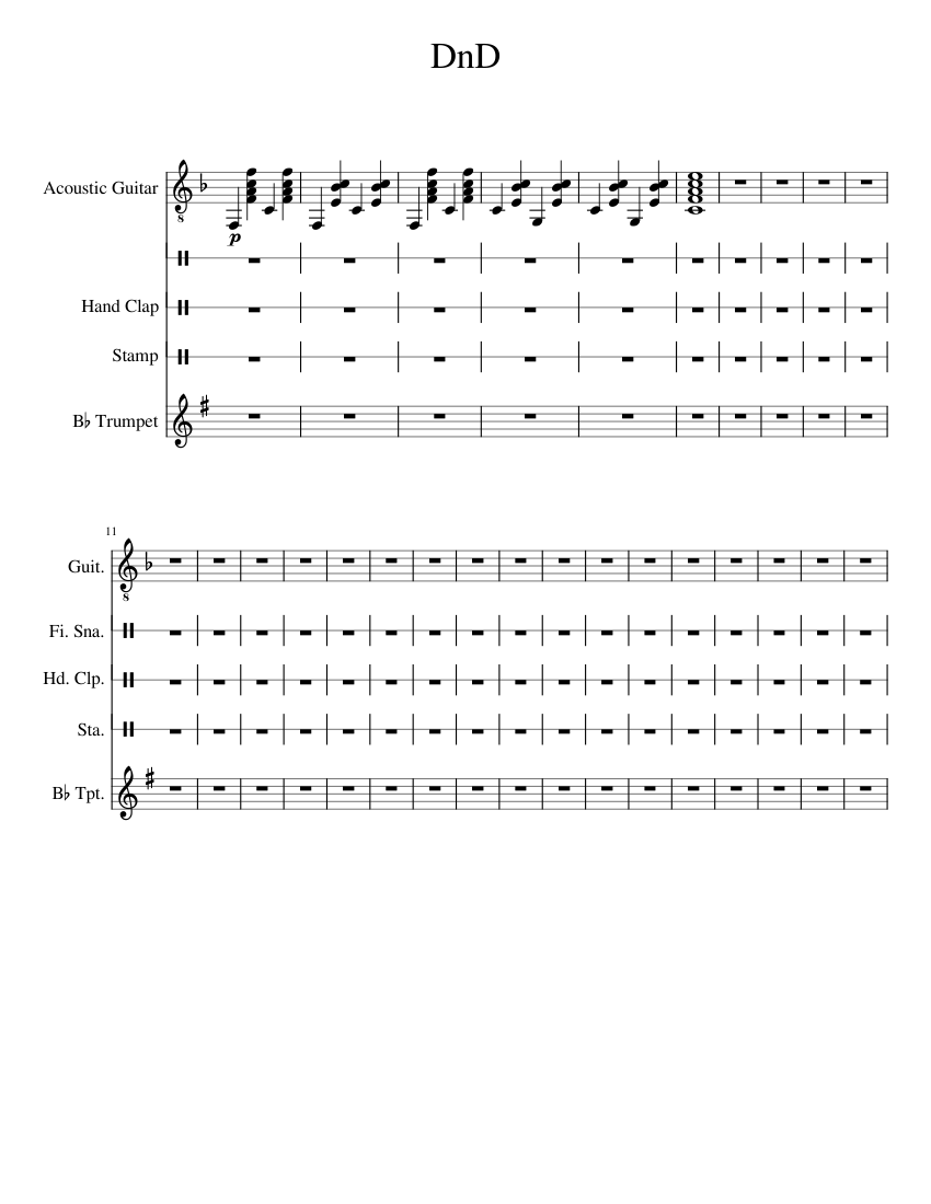 DnD - piano tutorial