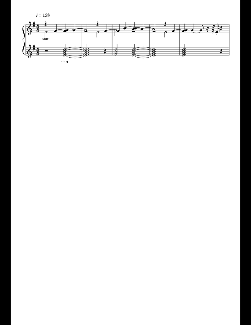 Aimer - RE I AM sheet music download free in PDF or MIDI
