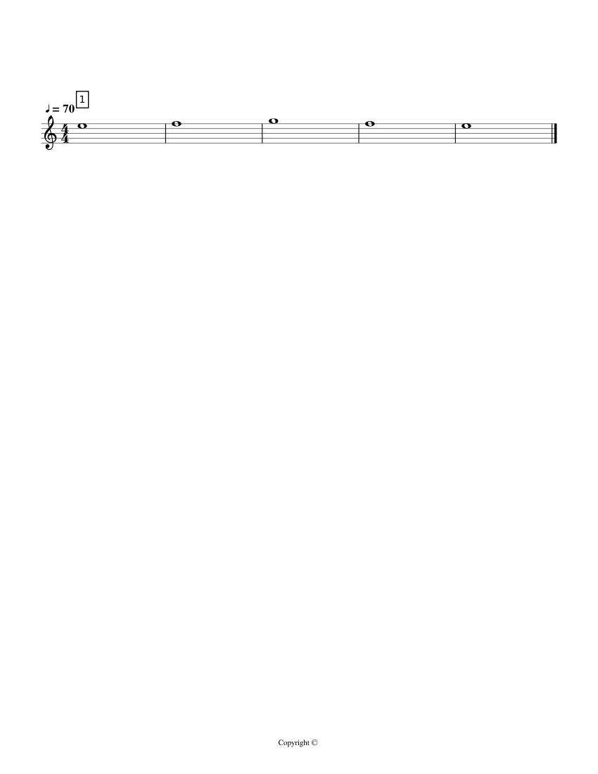 E1-String #1 Sheet music | Download free in PDF or MIDI | Musescore.com