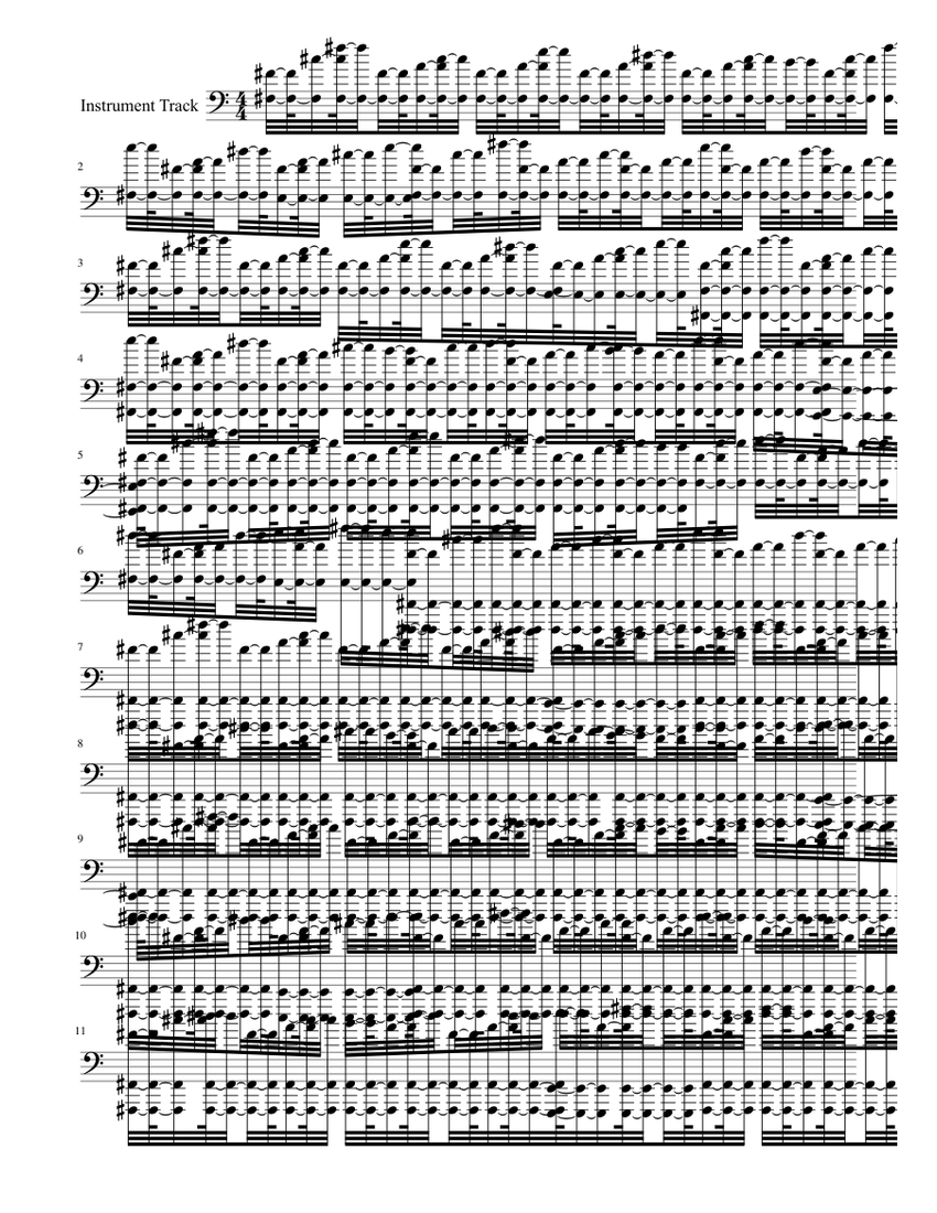 ParagonX9 HyperioxX Solo Sheet music | Musescore.com