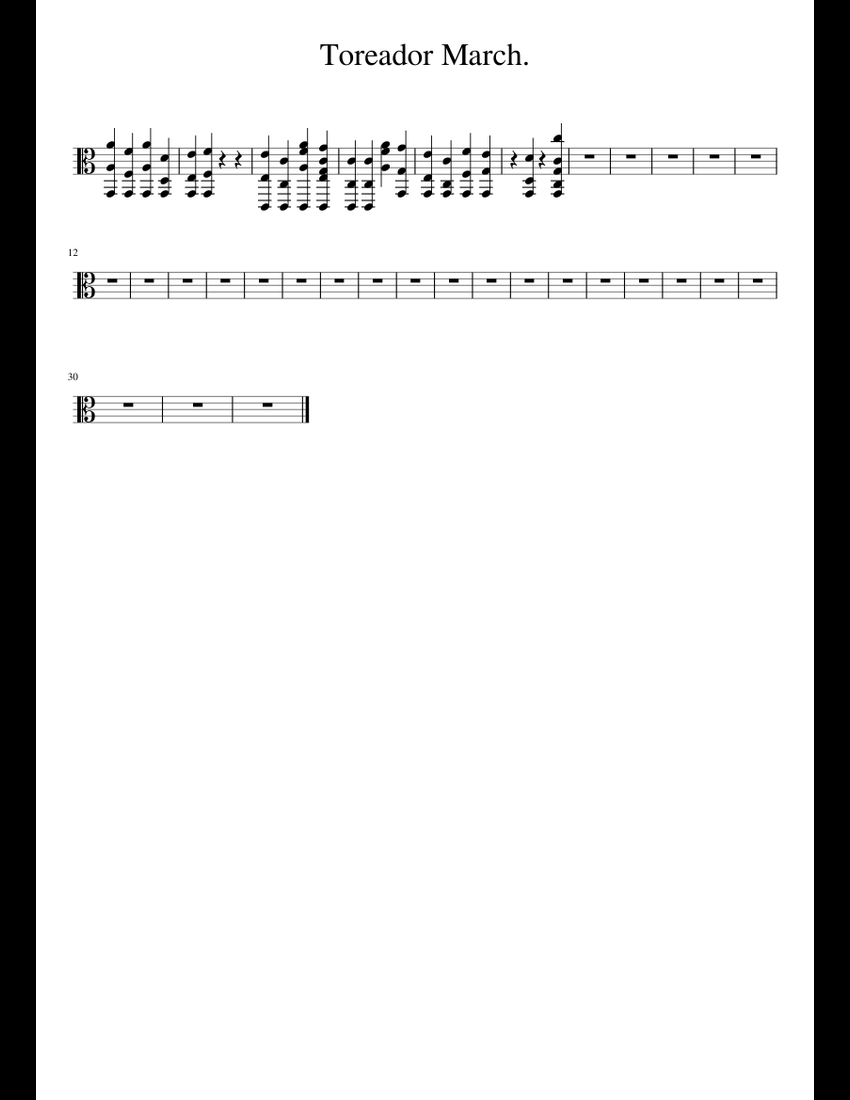 Toreador March (Carmen Overture) - Five Nights at Freddy's - Freddy ...