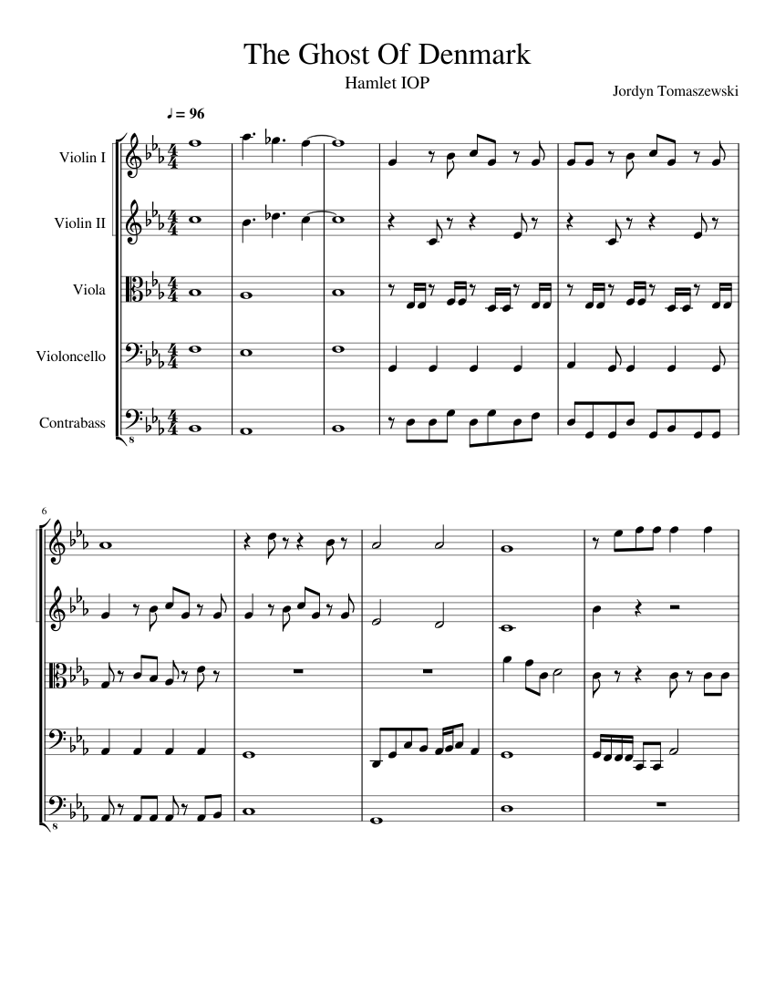 Addict For Dramatic Sheet music for Violin, Cello, Viola, Contrabass ...