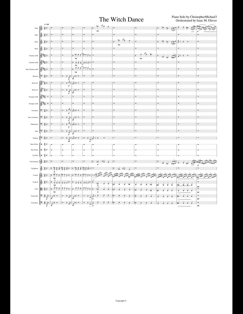 The Witch Dance sheet music download free in PDF or MIDI