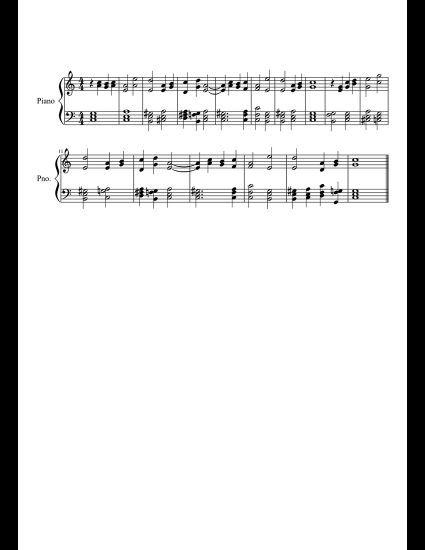 Russian Folksong sheet music download free in PDF or MIDI