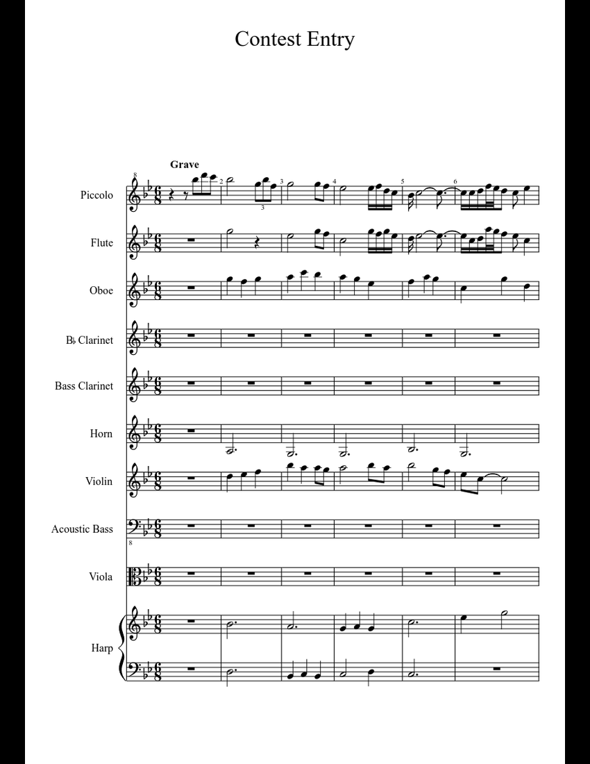 Ignotus (The Invisibility Cloak) sheet music download free in PDF or MIDI
