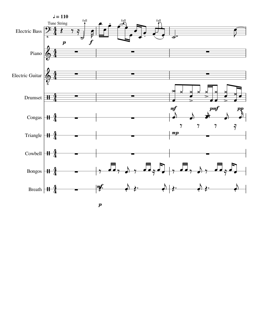 Seinfeld Sheet music for Piano, Drum Group, Guitar, Bass & more ...