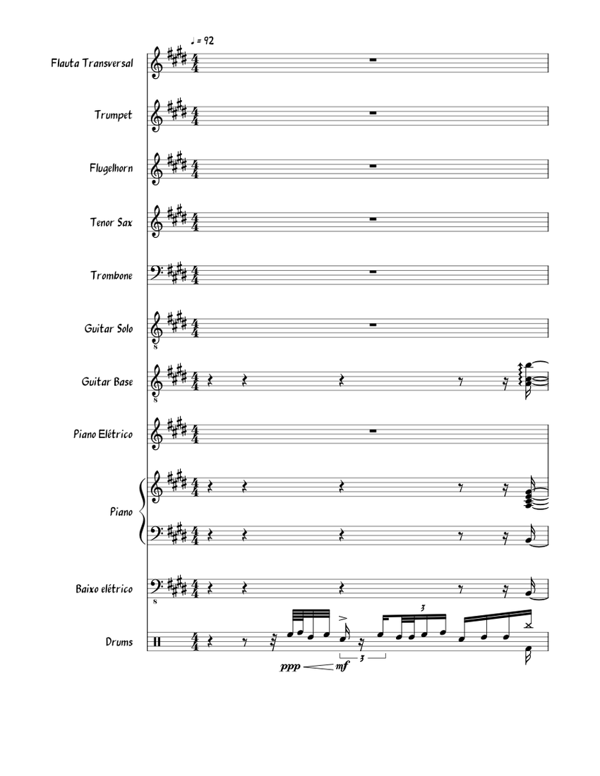 Ed Motta - Samurai Sheet music for Piano, Trumpet (In B Flat), Trombone, Flute & more ...