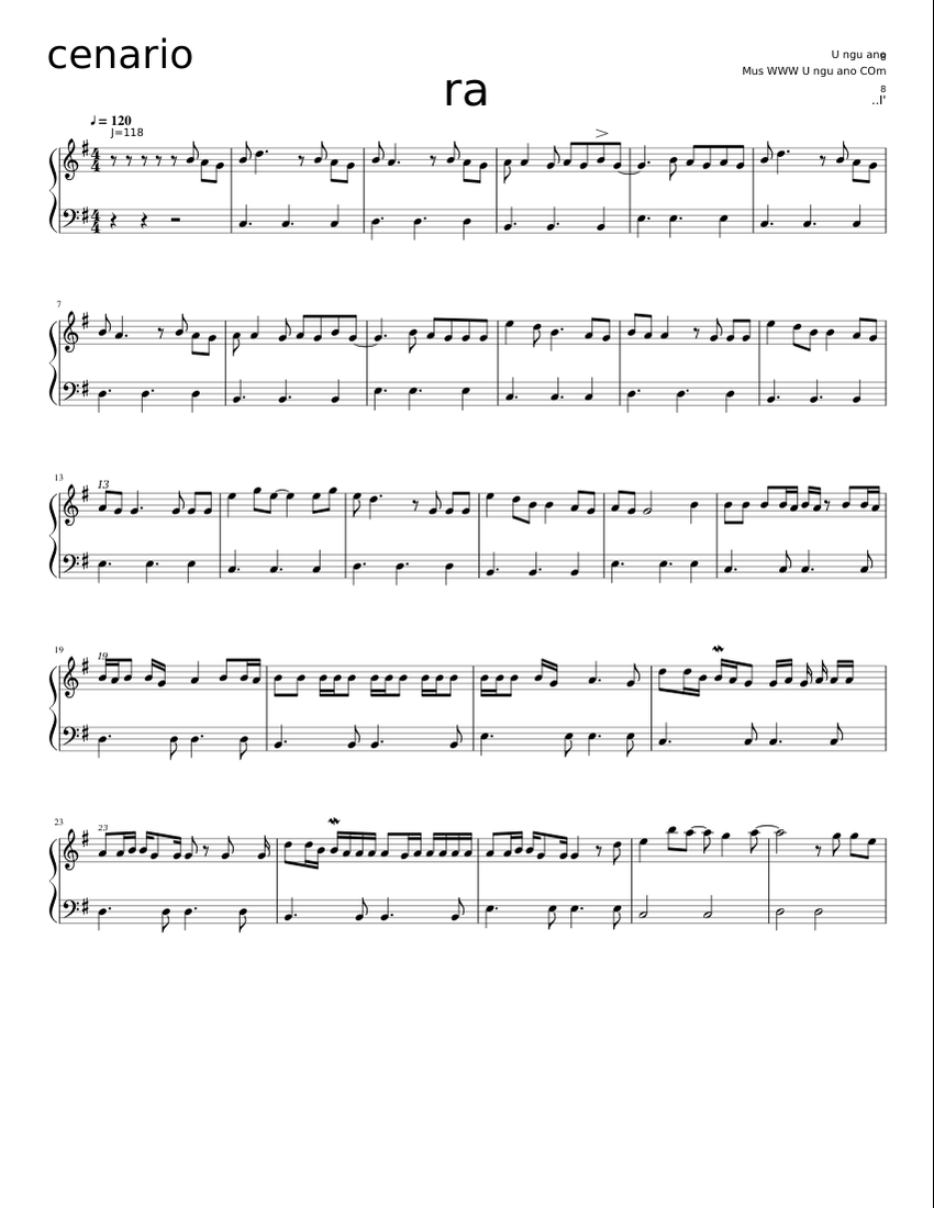 IKON Love Scenario - piano tutorial