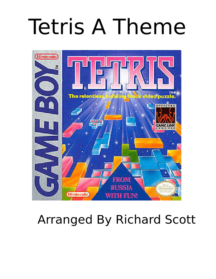 Tetris A Theme Sheet music | Download free in PDF or MIDI | Musescore.com