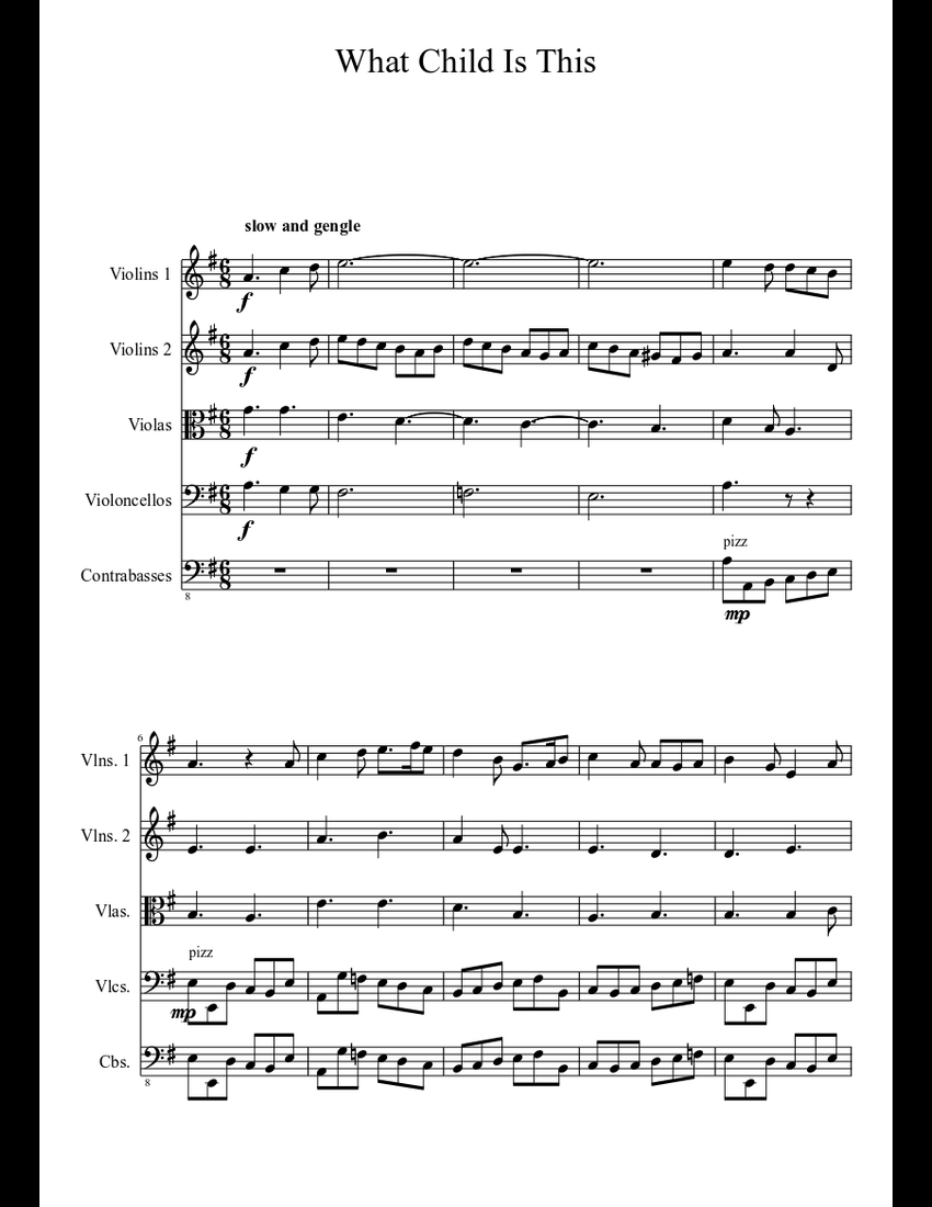 What Child Is This sheet music download free in PDF or MIDI