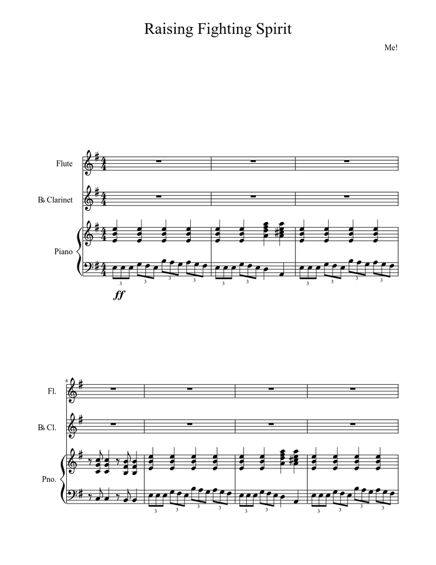 Naruto- Raising Fighting Spirit Sheet music | Download free in PDF or ...