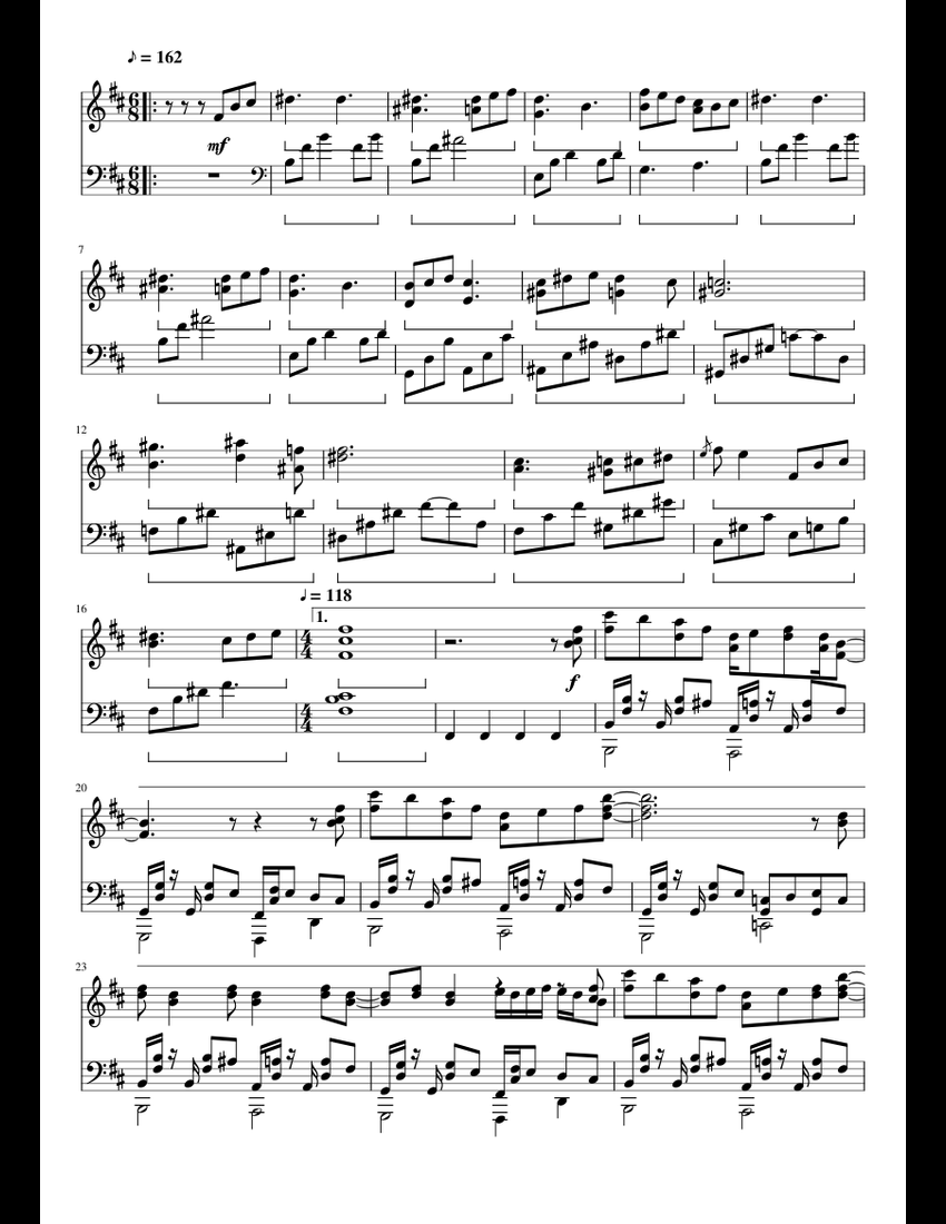 soma sheet music for Piano download free in PDF or MIDI