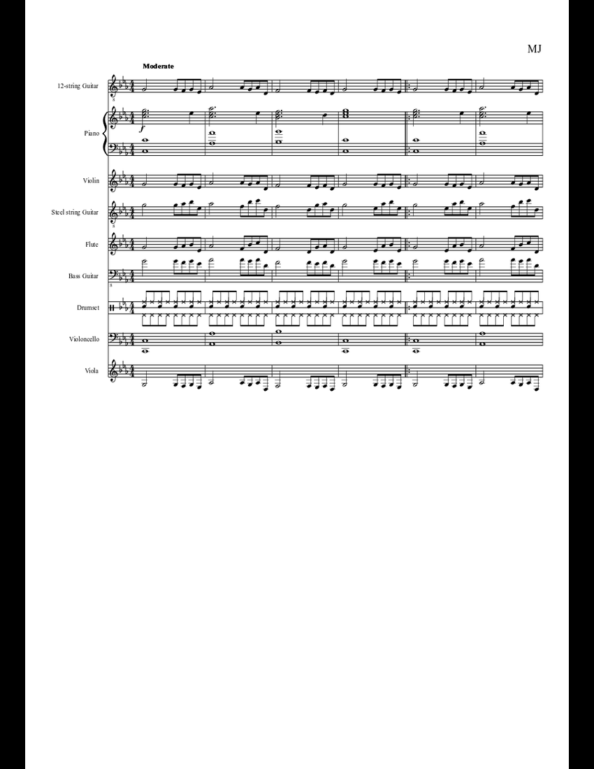 Cloud Nine sheet music download free in PDF or MIDI