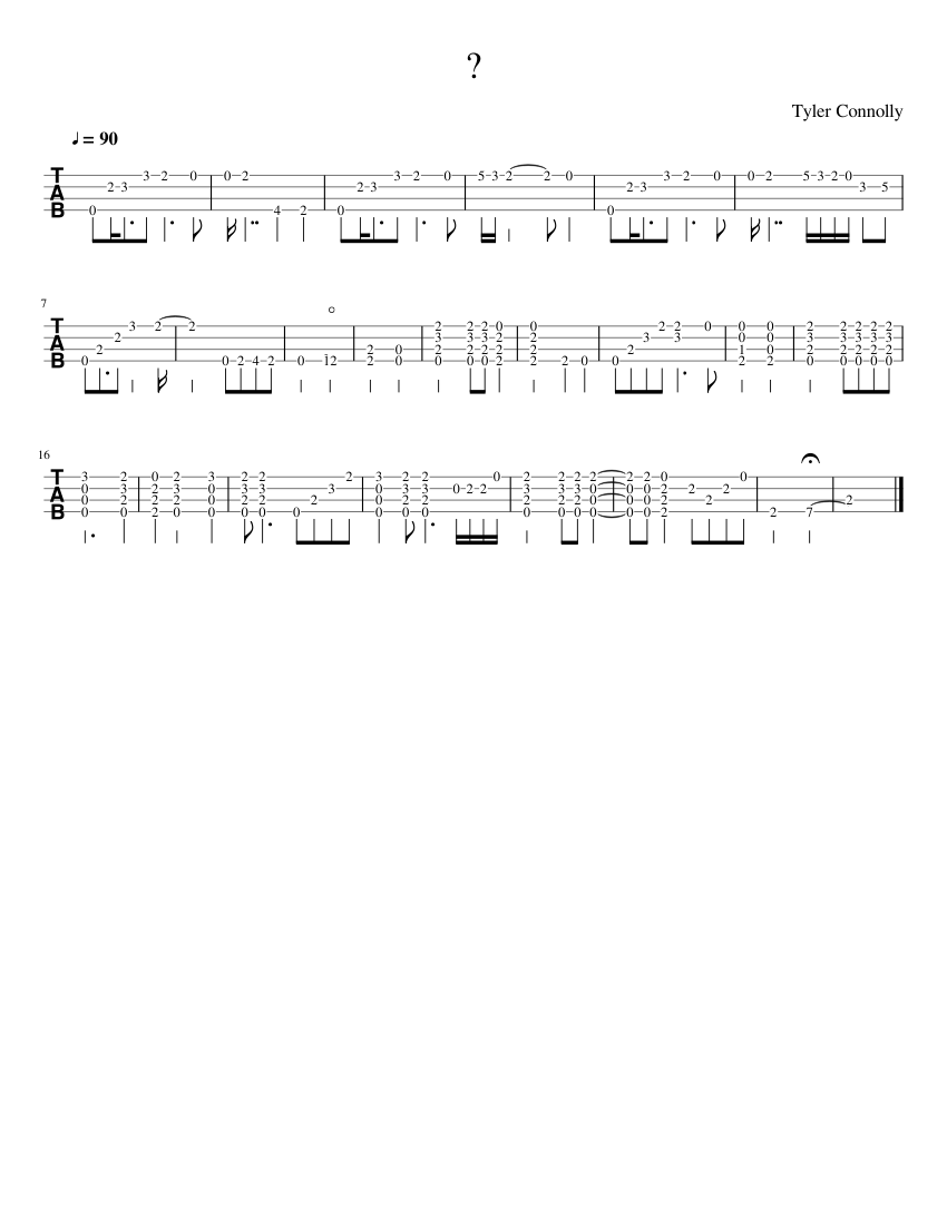 ? Sheet music for Ukulele (Solo) | Musescore.com