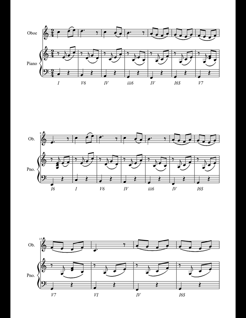 p1 sheet music download free in PDF or MIDI